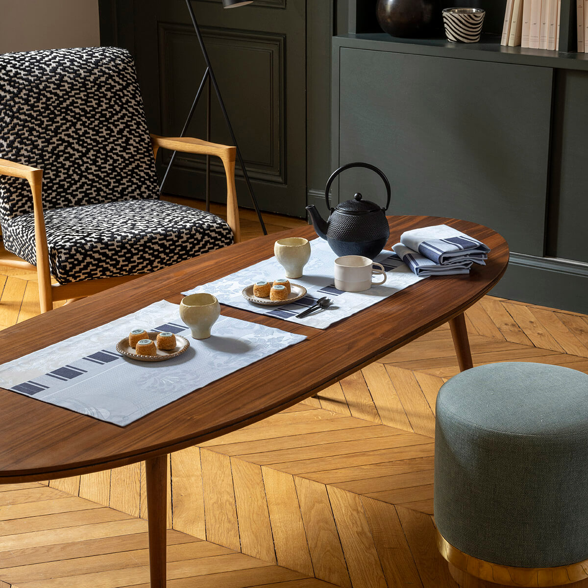 New Household linen, High end table linen | Le Jacquard Français