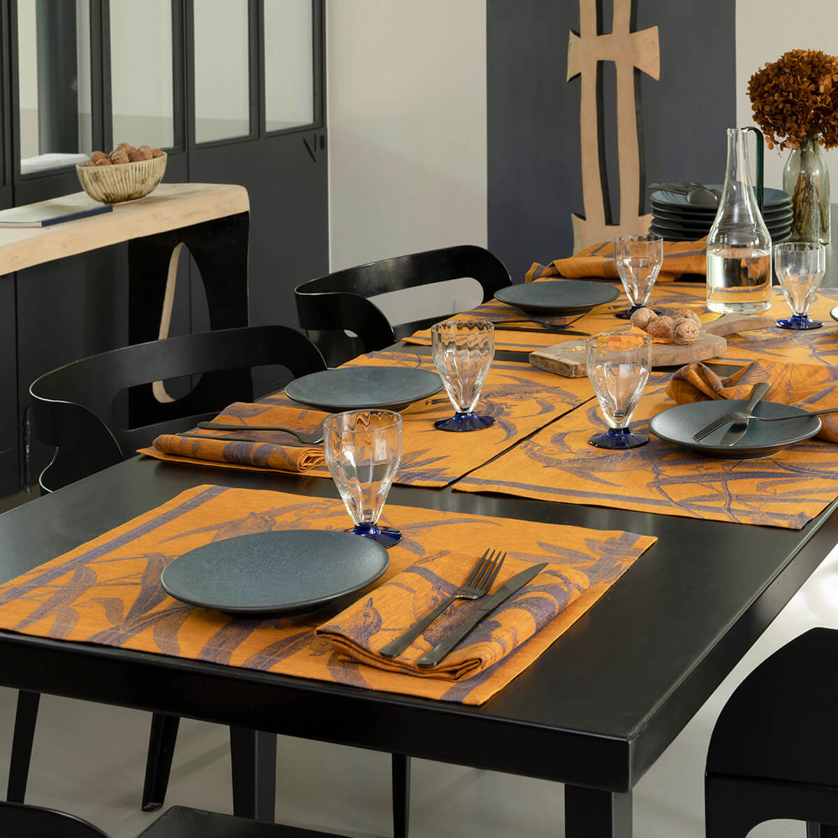 New Household linen, High end table linen | Le Jacquard Français